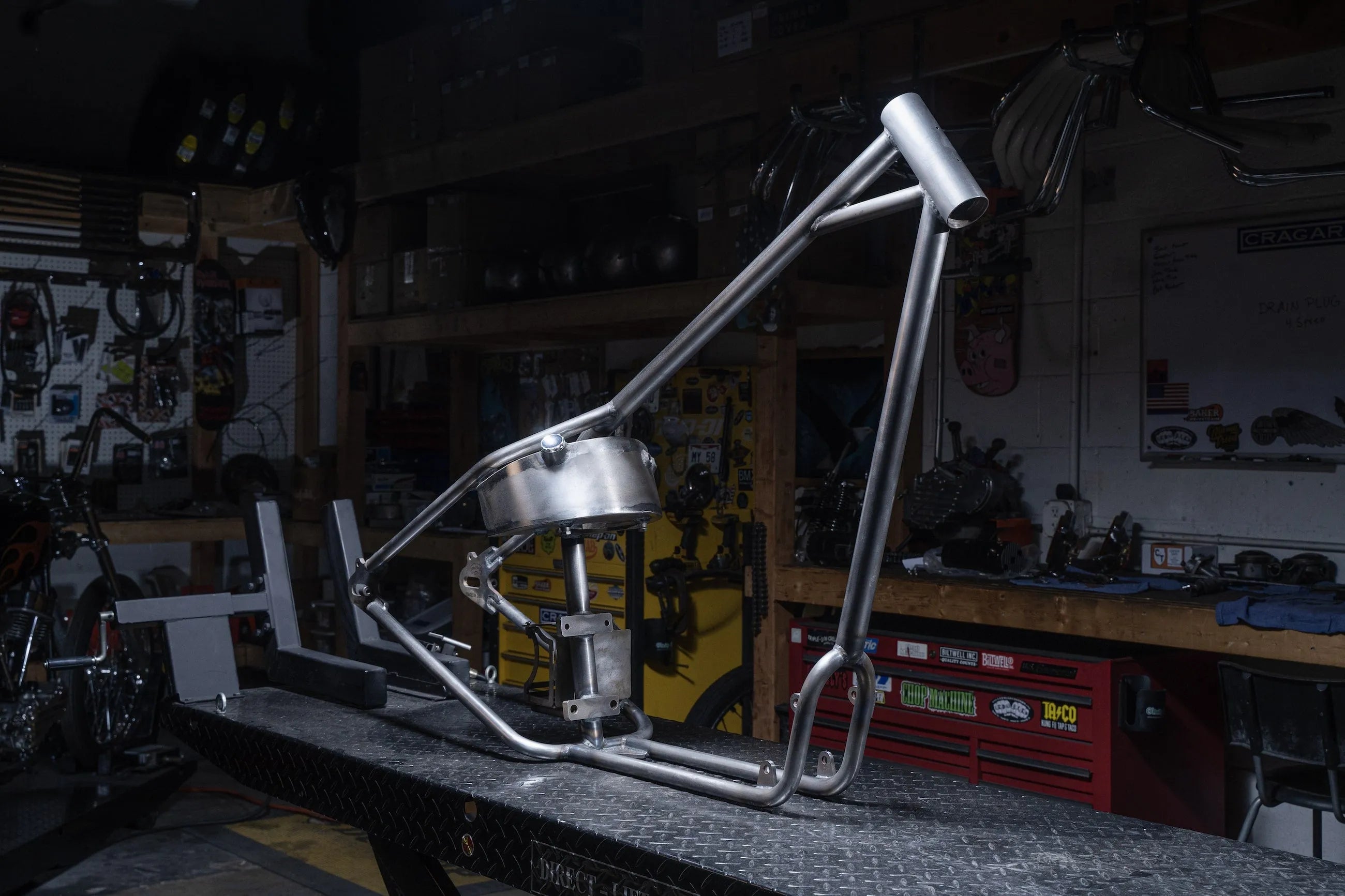 Chopper Frame- Single Down Tube – Chop Machine Cycles